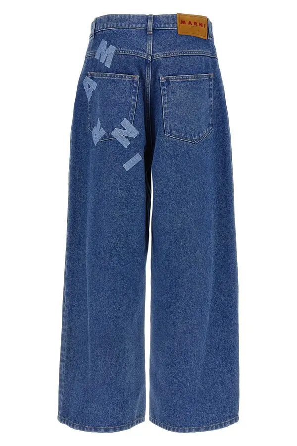 Marni Jeans 'patch Logo Lettering