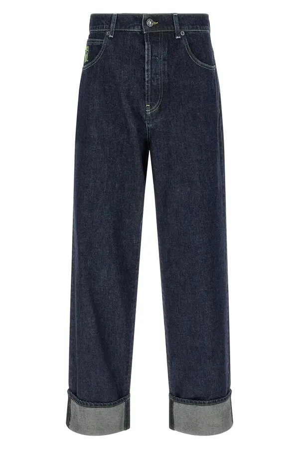 Marni Jeans With Embroidered Logo