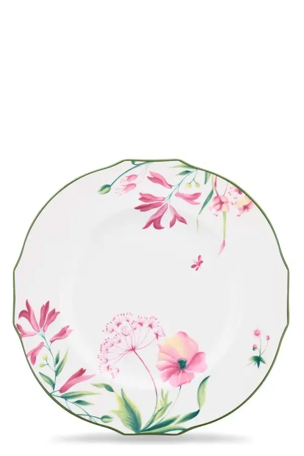 GINORI 1735 Duchessa Dinner Plate With Scalloped Edge