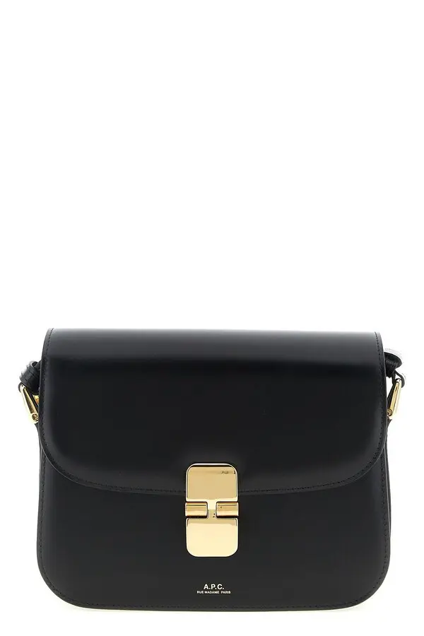 A.p.c. Grace Small Bag Gold-tone Clasp