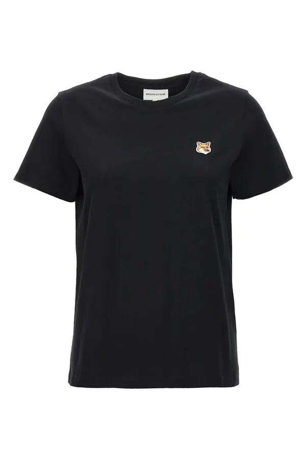 Maison Kitsuné T-shirt + Fox Head Patch Detail