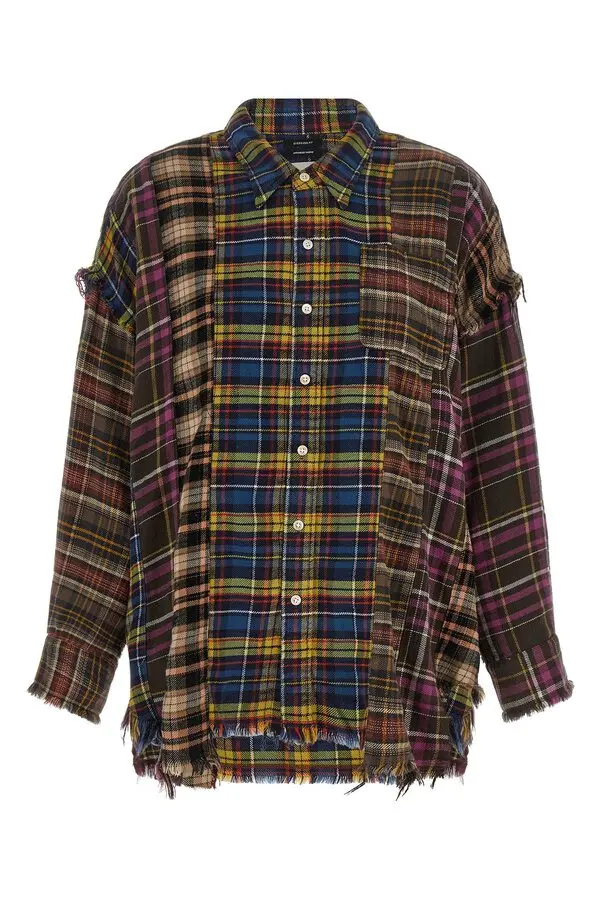 R13 Patchwork Shirt