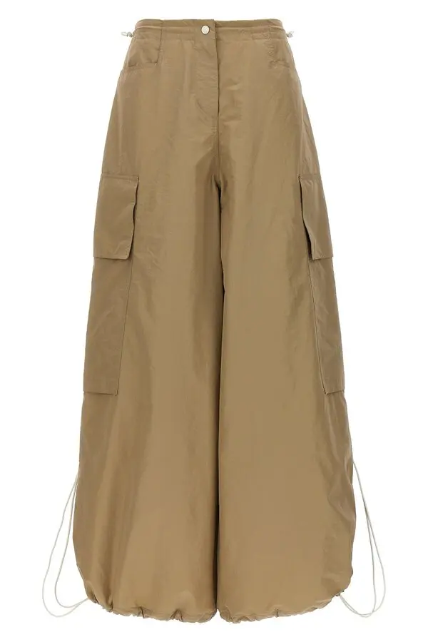 Palm Angels Parachute' Pants - Beige