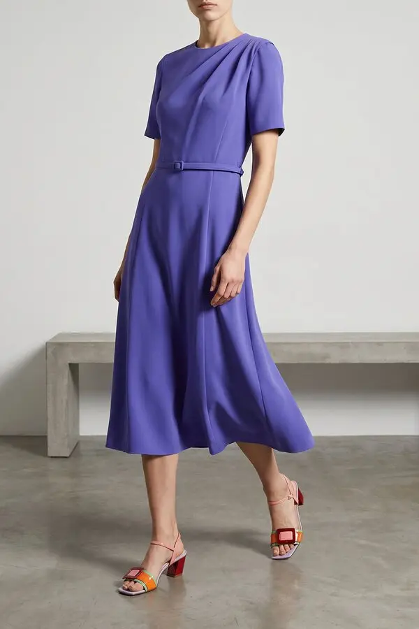 Carolina Herrera Dress With Asymmetrical Neckline