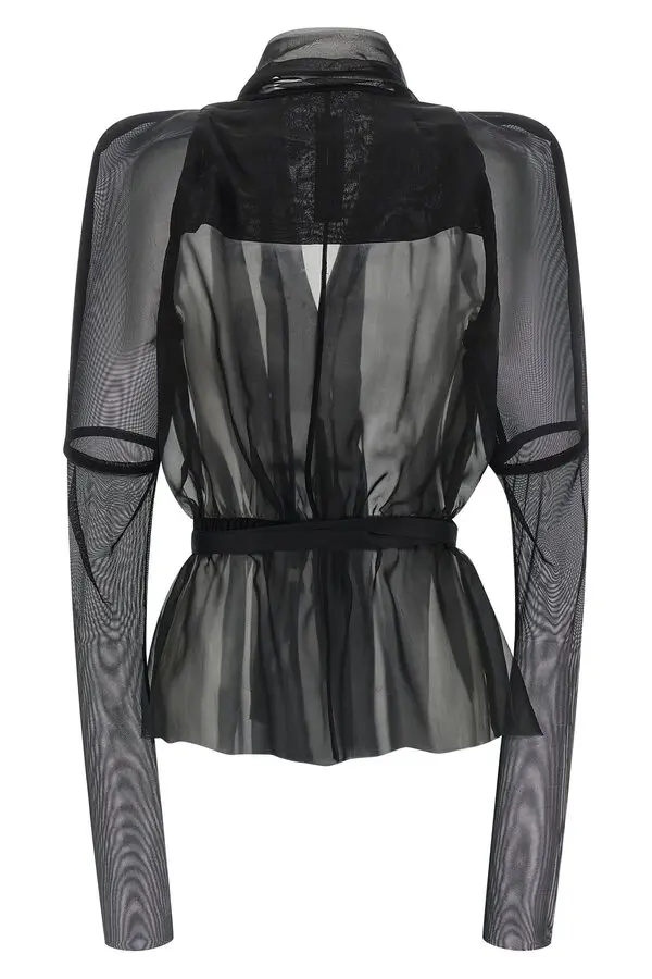 Rick Owens Jacket With Structured Shoulders