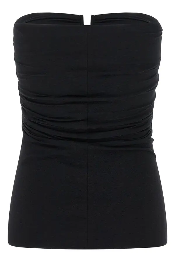Rick Owens Bustier With Sculptural Detail