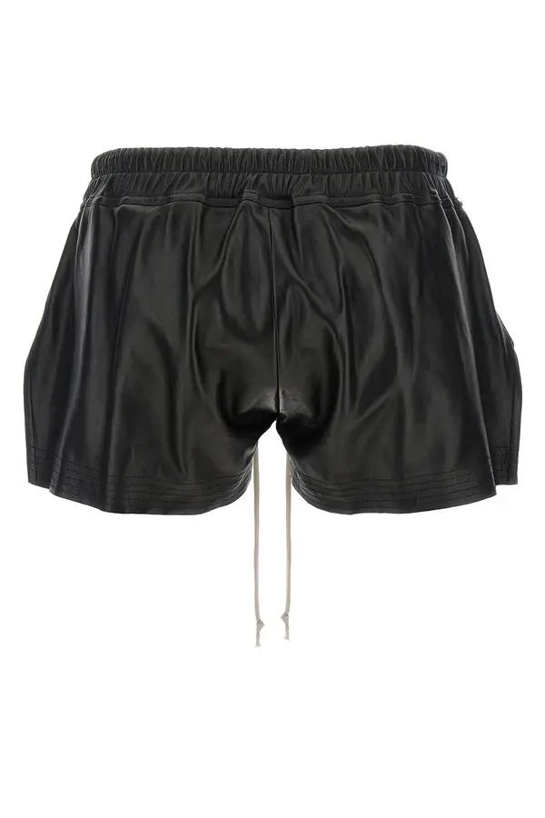 Rick Owens Shorts With Layered Hem