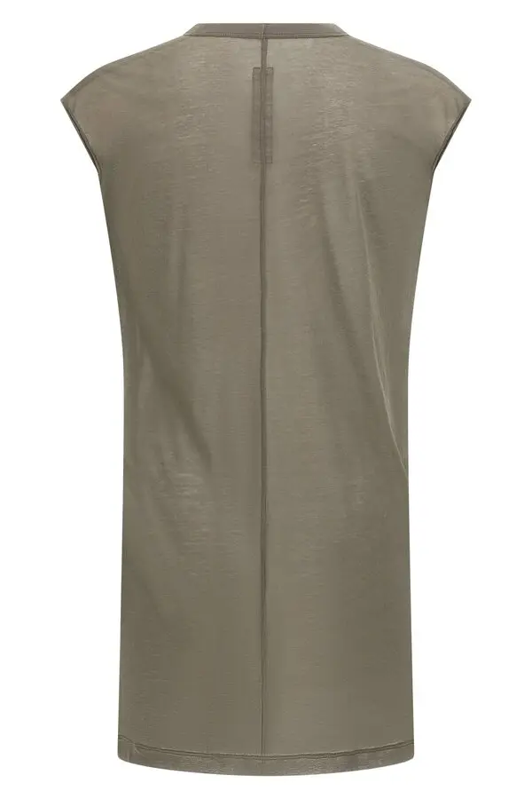 Rick Owens Semi-sheer Jersey T-shirt - Gray
