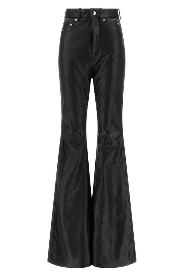 Rick Owens Bolan Bootcut Trousers - Black
