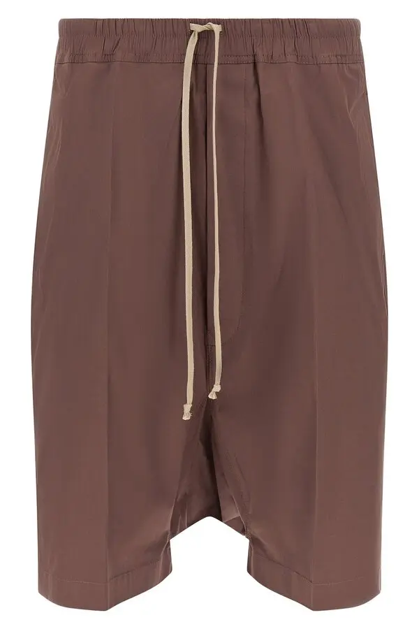 Rick Owens Shorts With Dropped Crotch