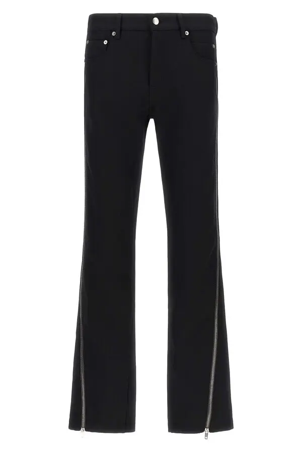 Rick Owens Side-zip Trousers - Black