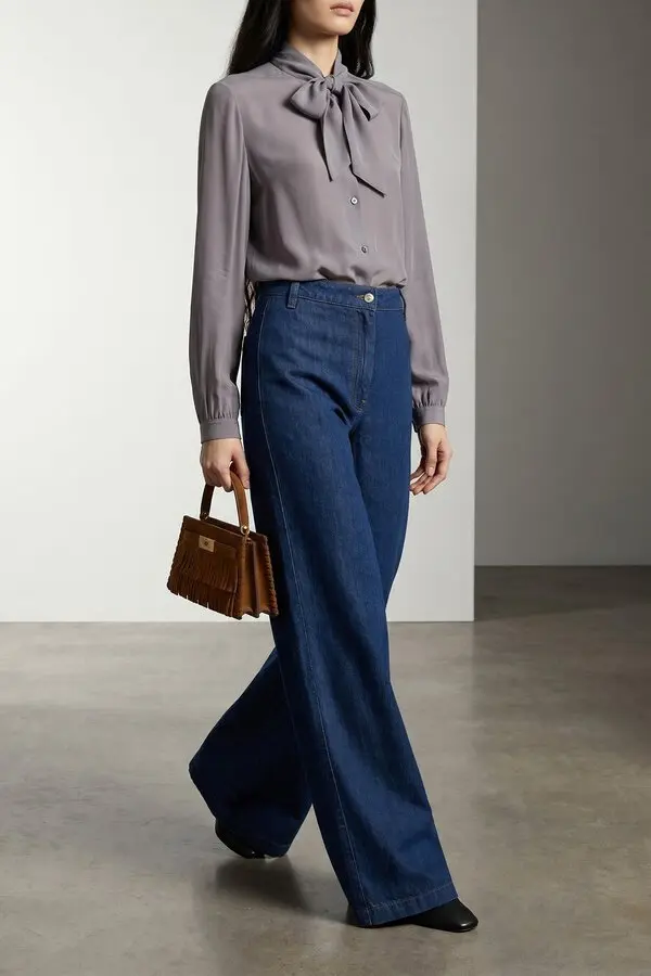 Tory Burch Neck-bow Blouse