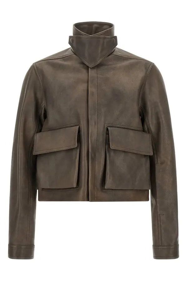Rick Owens Tower Alice' Jacket - Brown