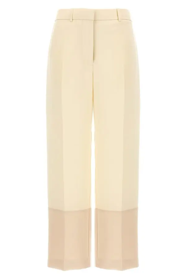 Tory Burch Cropped Crepe' Trousers