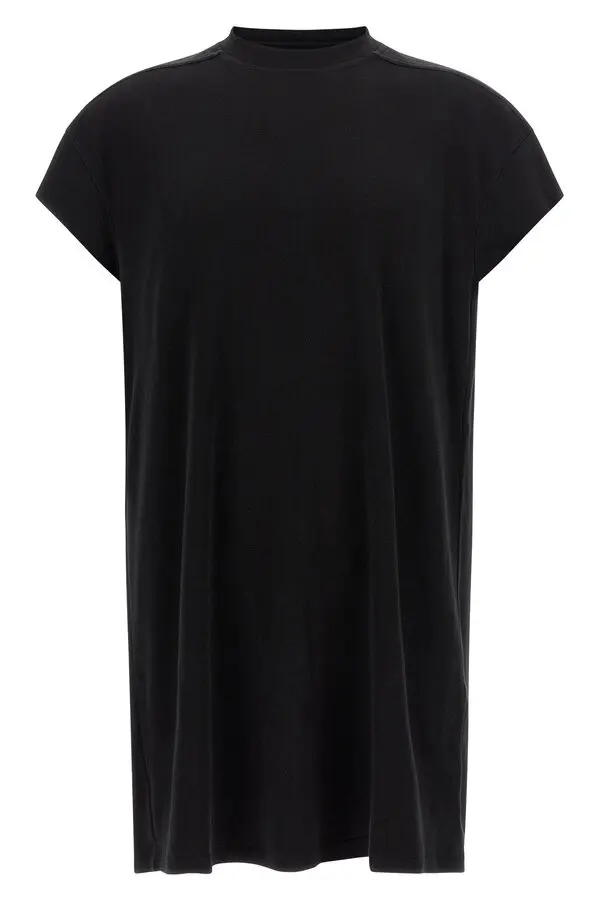 Rick Owens T-shirt With Raw-cut Edges