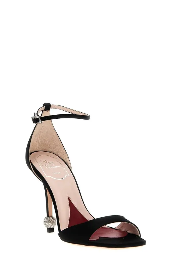 ROGER VIVIER Sandal 'vivier Marlene Strass Sandal 100