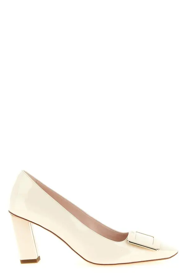 ROGER VIVIER Belle Vivier Pumps - White