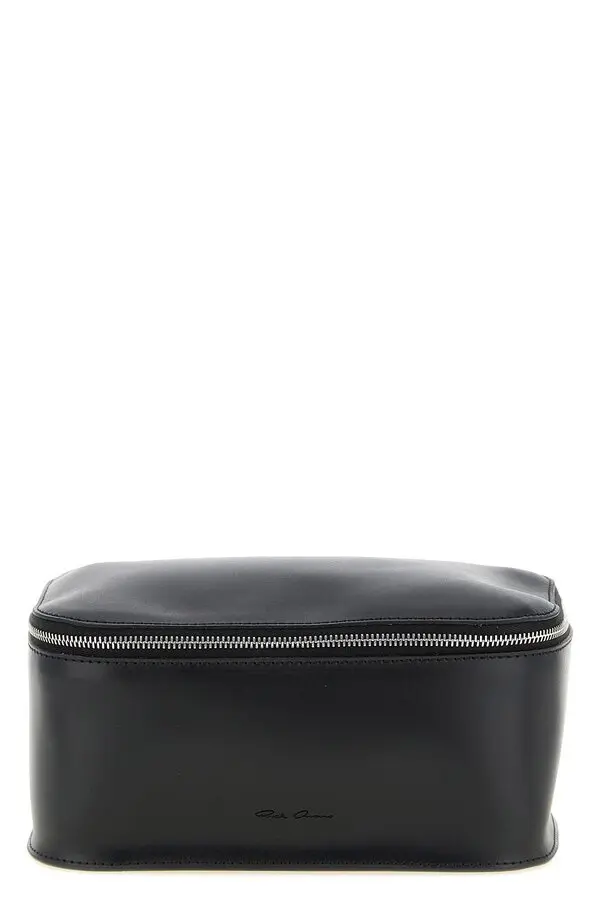 Rick Owens Medium Leather Beauty Case