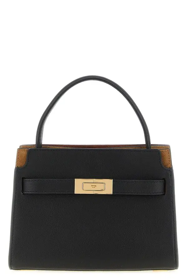 Tory Burch Handbag With Lock Closure - Black