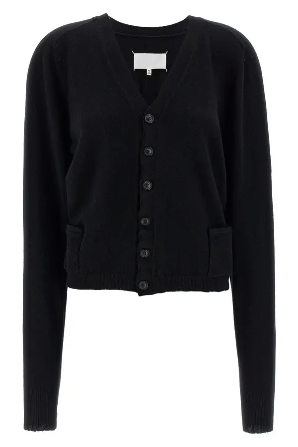 MAISON MARGIELA Cardigan 'four Stitches - Black