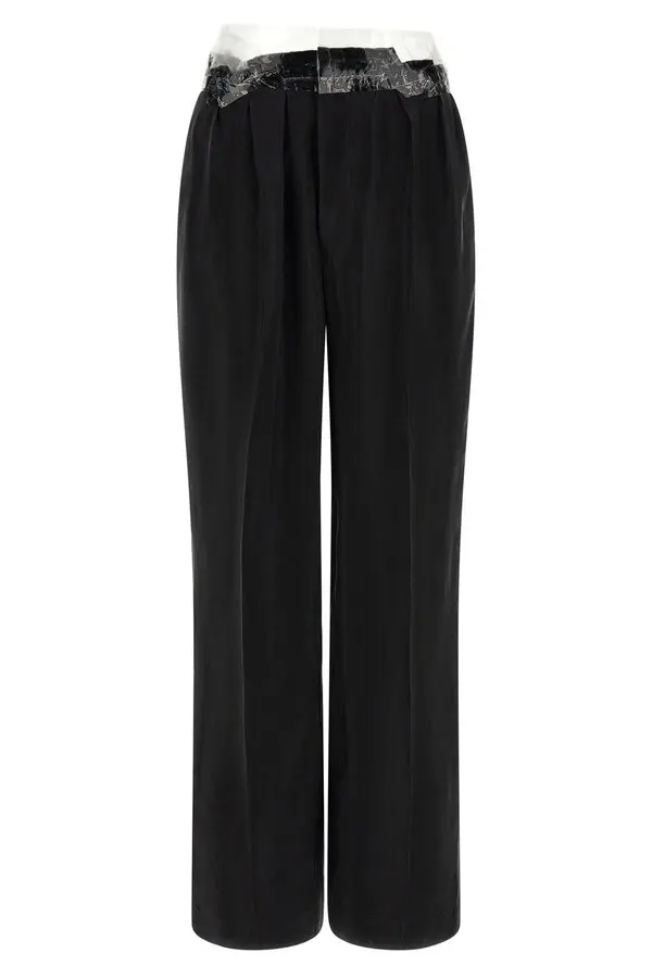MAISON MARGIELA Taped' Trousers - Black