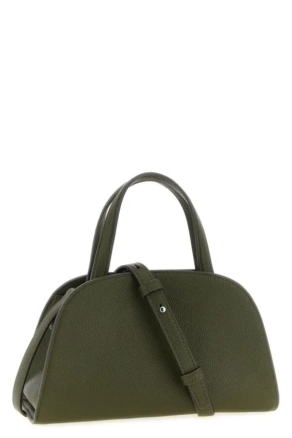 Tory Burch Romy Small Bauletto With Metal Logo Detail