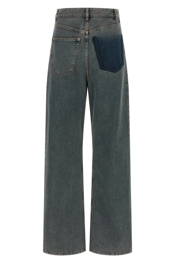 MAISON MARGIELA Back-to-back Construction Jeans - Gray