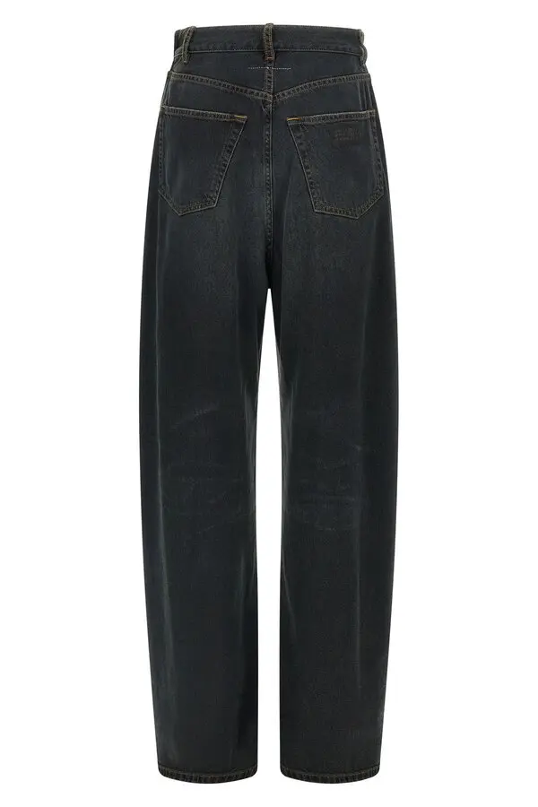 MAISON MARGIELA Jeans With Side Zip Detail