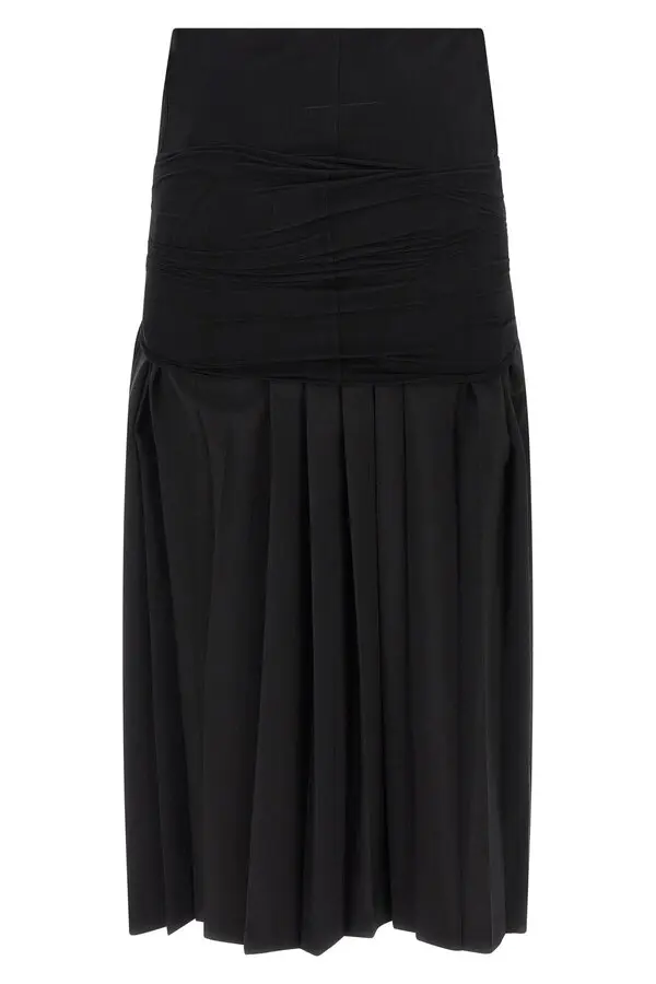MAISON MARGIELA Skirt Double-layer Construction