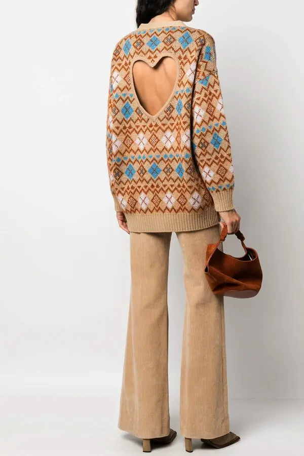 Dsquared2 Cardigan 'heart Vintage Shetland