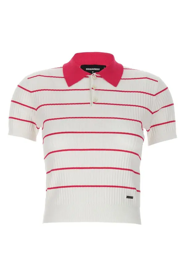 Dsquared2 Polo 'striped Polo - Multi