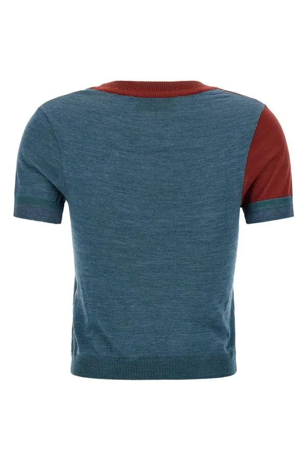 VIVIENNE WESTWOOD Argyle Knit Top