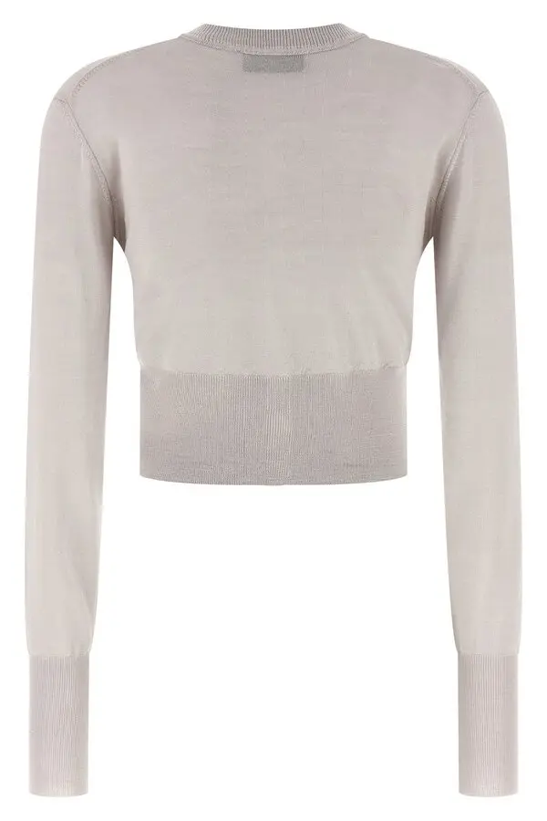 VIVIENNE WESTWOOD Cropped Cardigan With Orb Embroidery