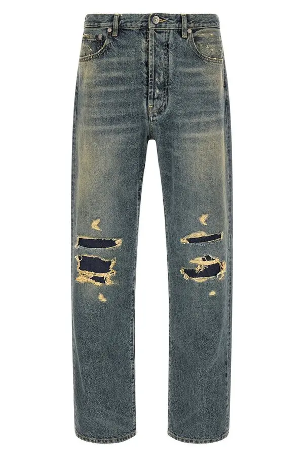 MAISON MARGIELA Distressed Denim Trousers
