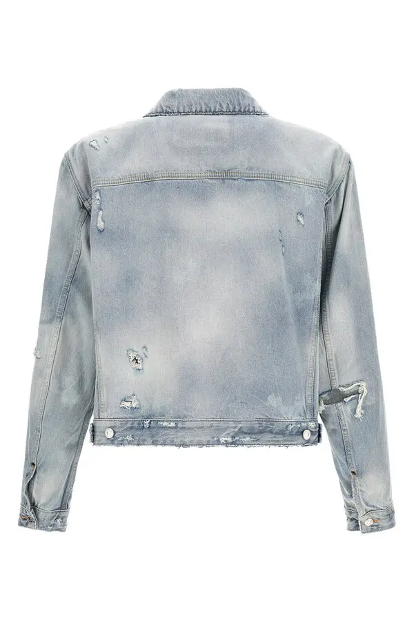 Dsquared2 Vintage-effect Denim Jacket