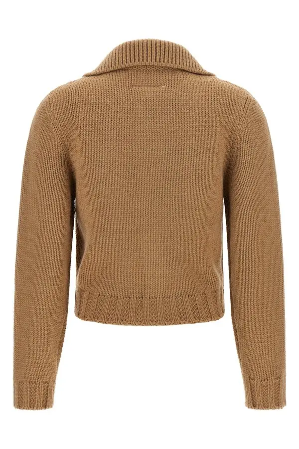 MAISON MARGIELA White Stitch Line Cardigan