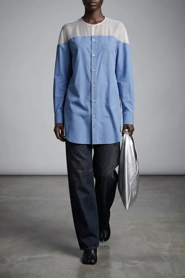 MAISON MARGIELA Wide-leg Washed Denim Jeans