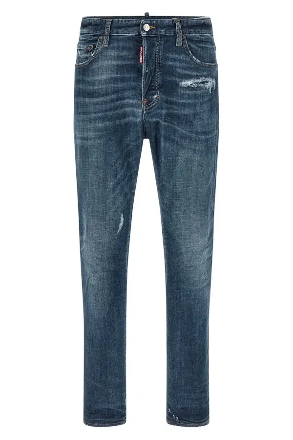 Dsquared2 Jeans With Distressed Details - Blue
