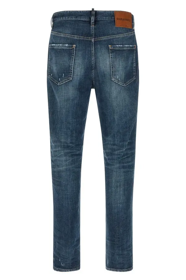 Dsquared2 Jeans With Distressed Details - Blue