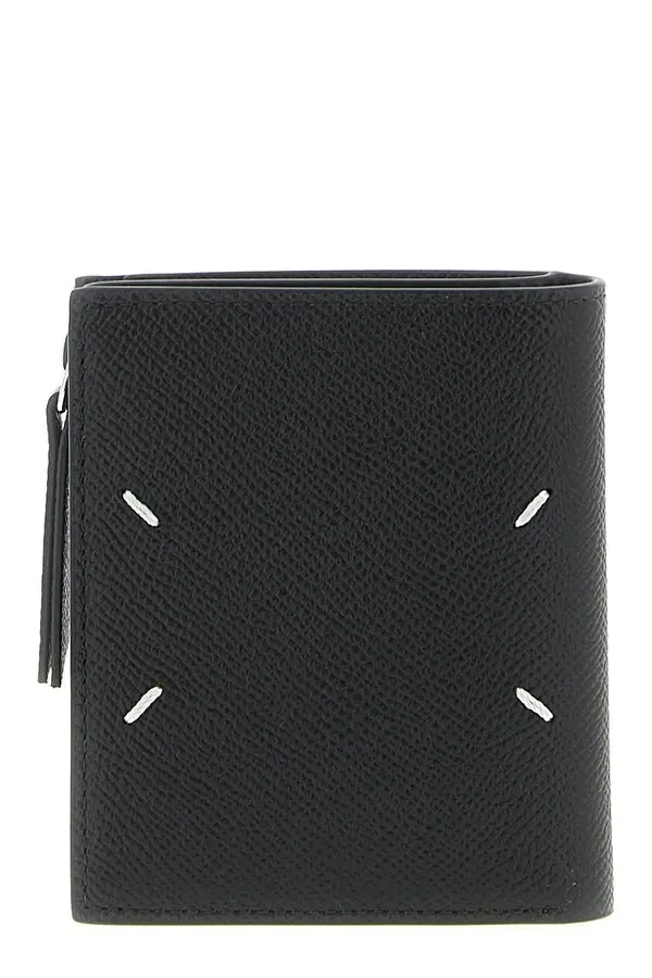 MAISON MARGIELA Wallet Four Stitches Detail - Black