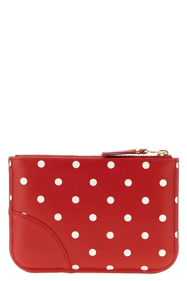Comme Des Garçons Polka Dots Printed' Cardholder