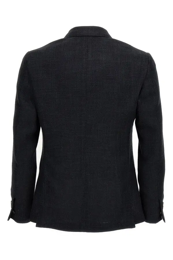 MAURIZIO MIRI Silk, Linen, And Cotton Blazer