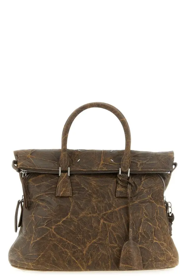 MAISON MARGIELA 5ac Soft' Medium Shoulder Bag - Brown