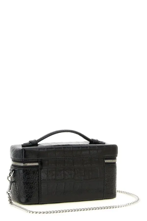 Tory Burch Vanity Case With Croc-embossed Finish