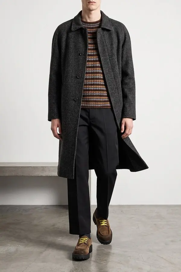 Prada Reversible Coat With Raglan Sleeves