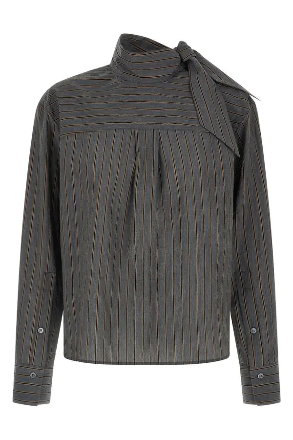 TELA Zafrina Blouse - Gray