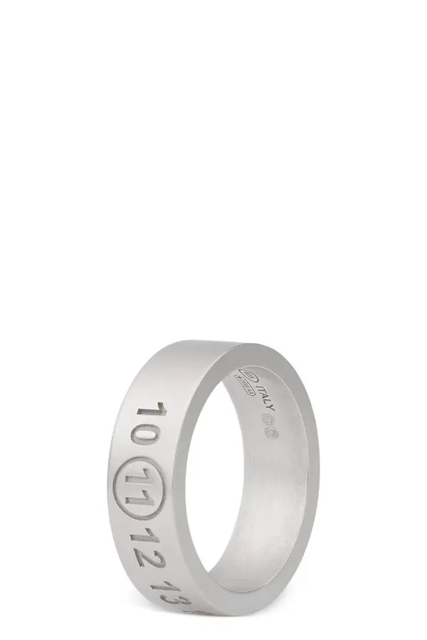 MAISON MARGIELA Ring With Engraved Numbers