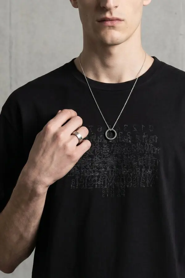 MAISON MARGIELA Ring With Engraved Numbers
