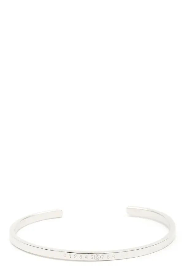 MAISON MARGIELA Numeric Minimal Bracelet - Silver
