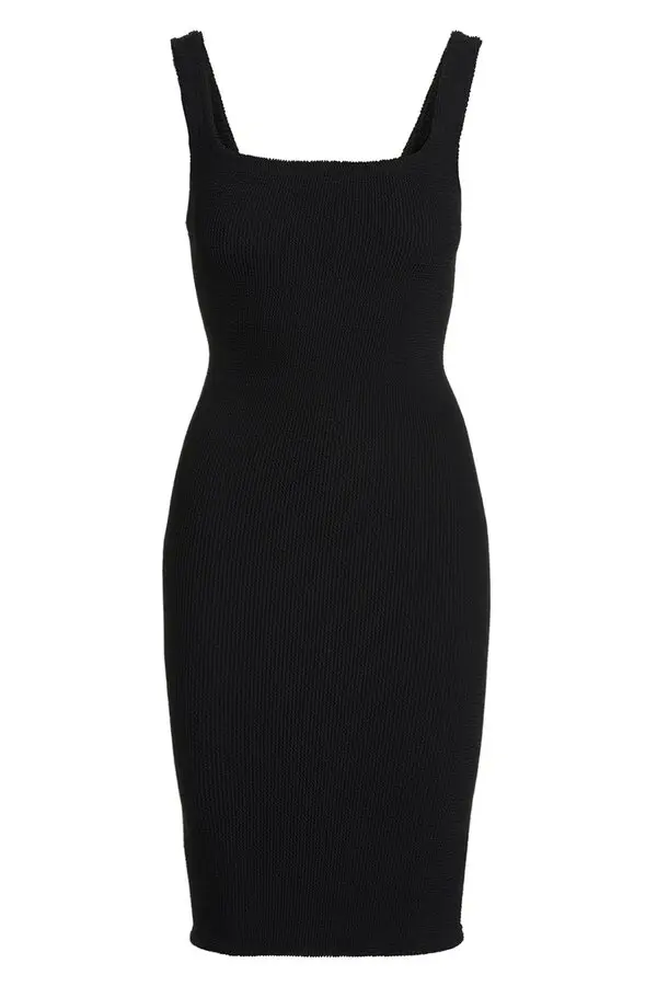 Hunza G Dress 'tank Dress - Black